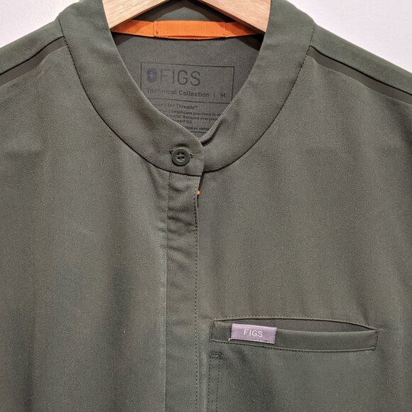 Figs | Tops | Figs Montex Scrub Top Moss Green Medium | Poshmark